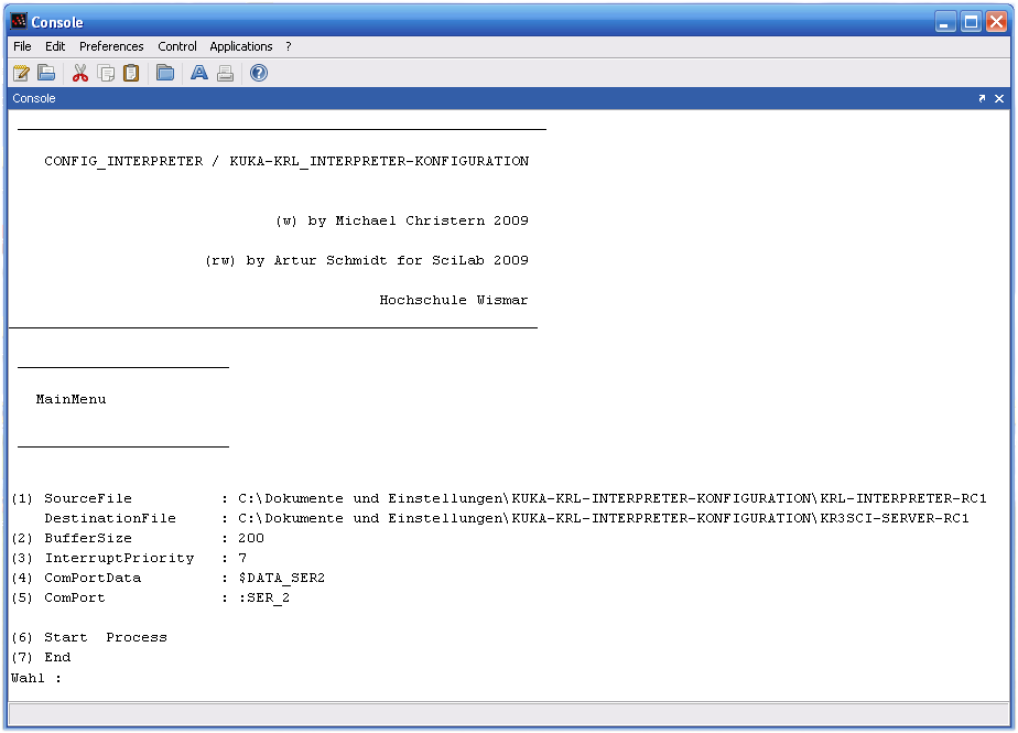 Installing KUKA-KRL-TOOLBOX